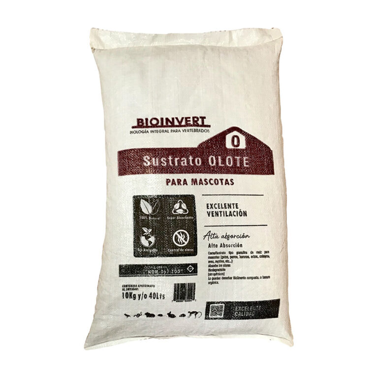 Olote, Sustrato Tipo Granulina De Maíz Para Mascotas 10 Kg – Bioinvert ...
